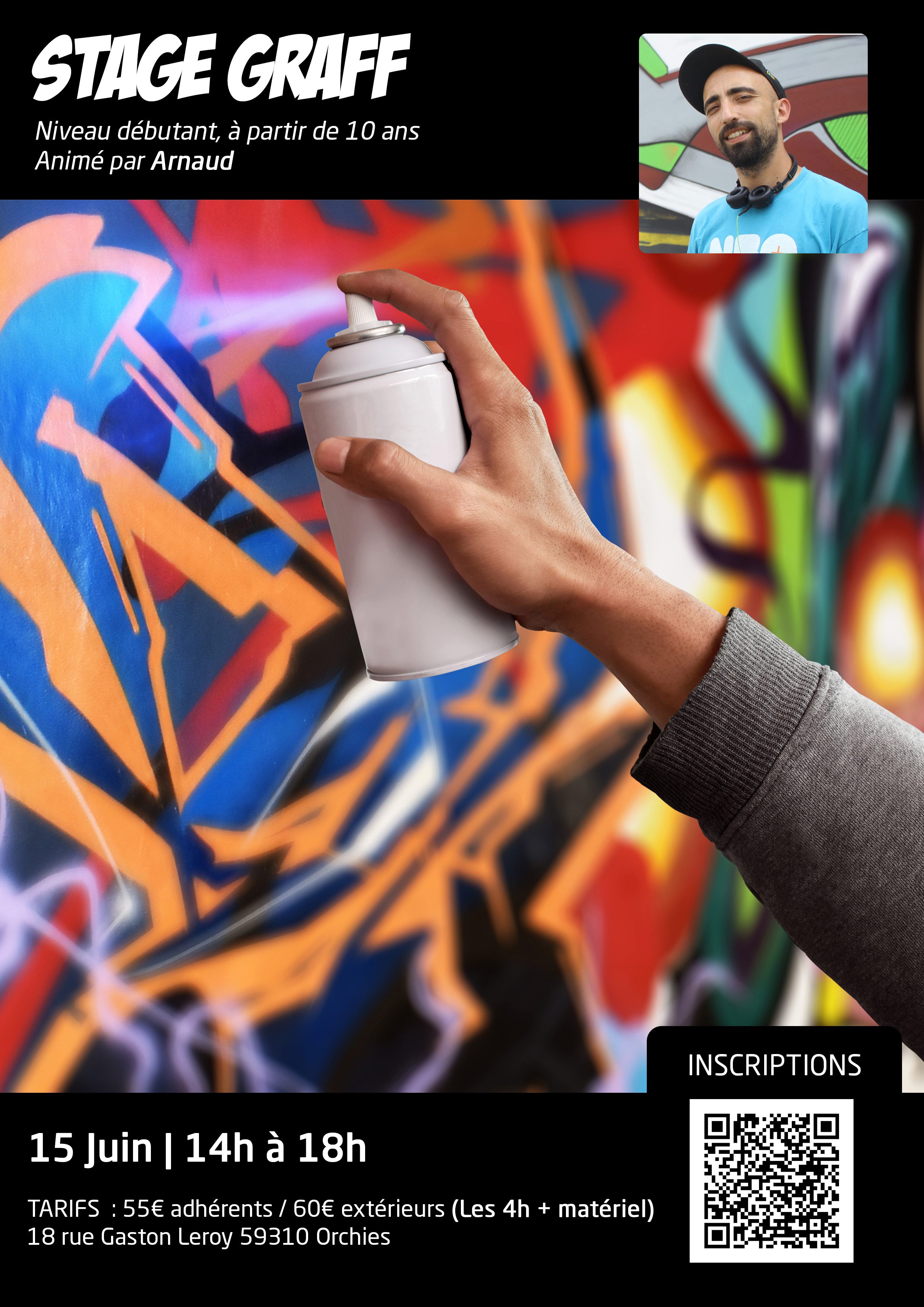 Stage graff – L'Oiseau-Lyre